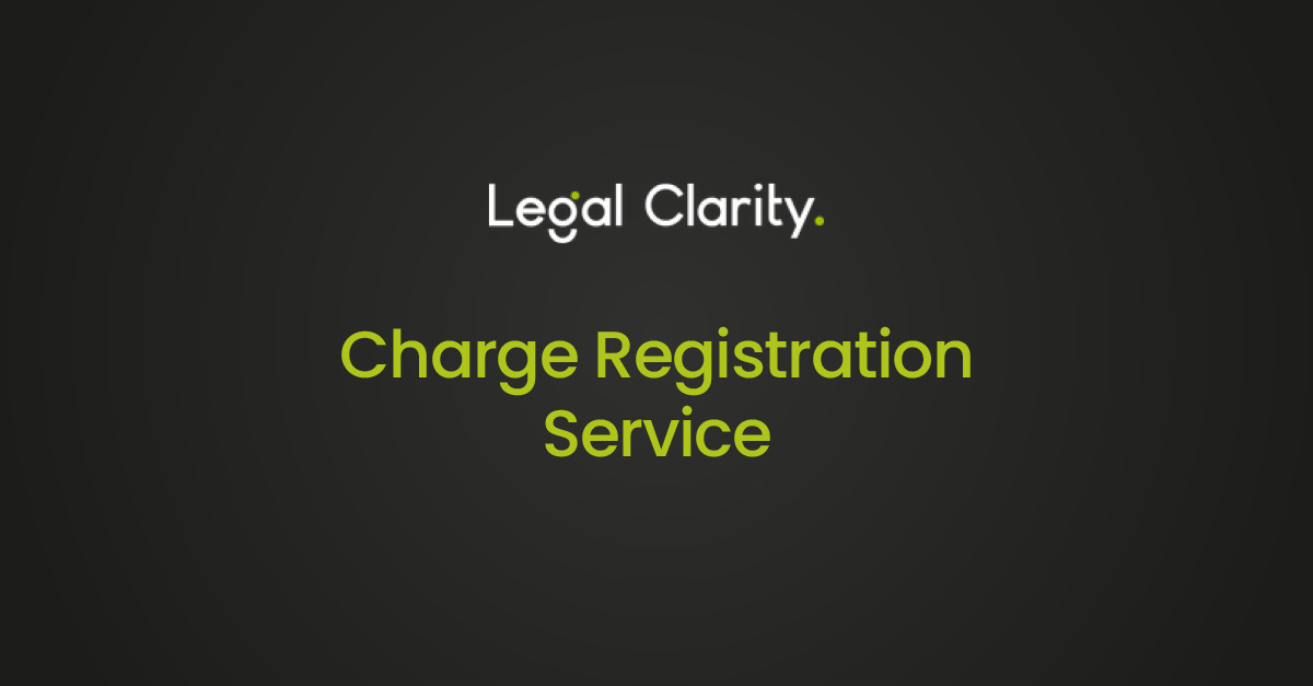 Registration Of A Charge